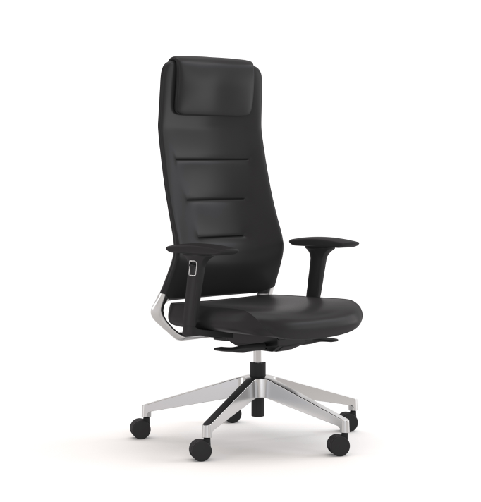 Deno Highback | Quality Leather Office Chairs | BAFCO