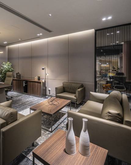 Worli Rectangular Coffee Table in Veneer | BAFCO