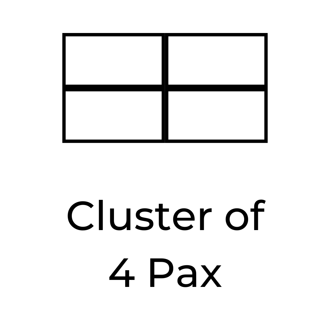 Cadi "O" Face to Face Workstation (Cluster) | BAFCO