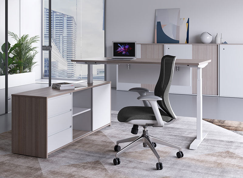 iTech Sit-Stand Desk | Electric Height-Adjustable Table