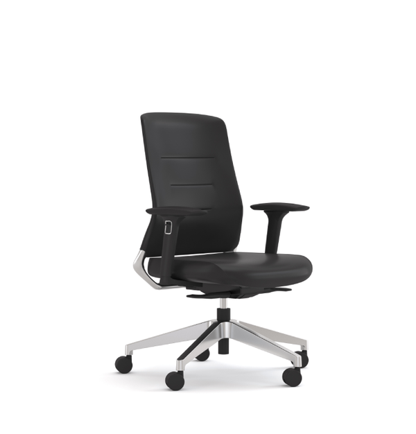 Deno Midback | Quality Leather Office Chairs | BAFCO
