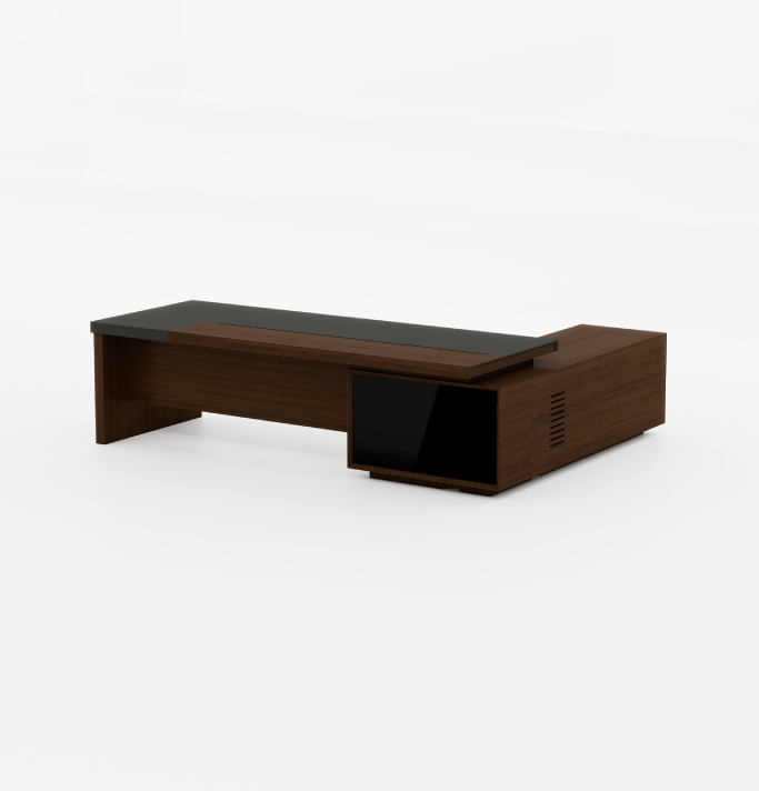 Feigelali Presidential Desk in Veneer - High Quality Office Furniture