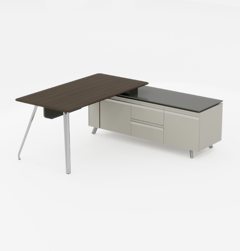 Gaddi Executive Desk – Premium Office Furniture for UAE Leaders | BAFCO