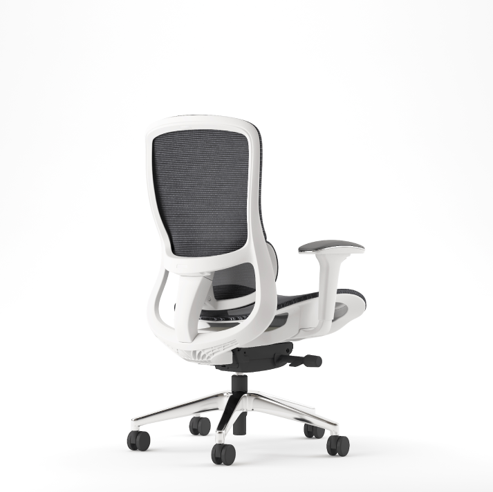 Karman Task Chair in White Frame: Superior Ergonomics | BAFCO