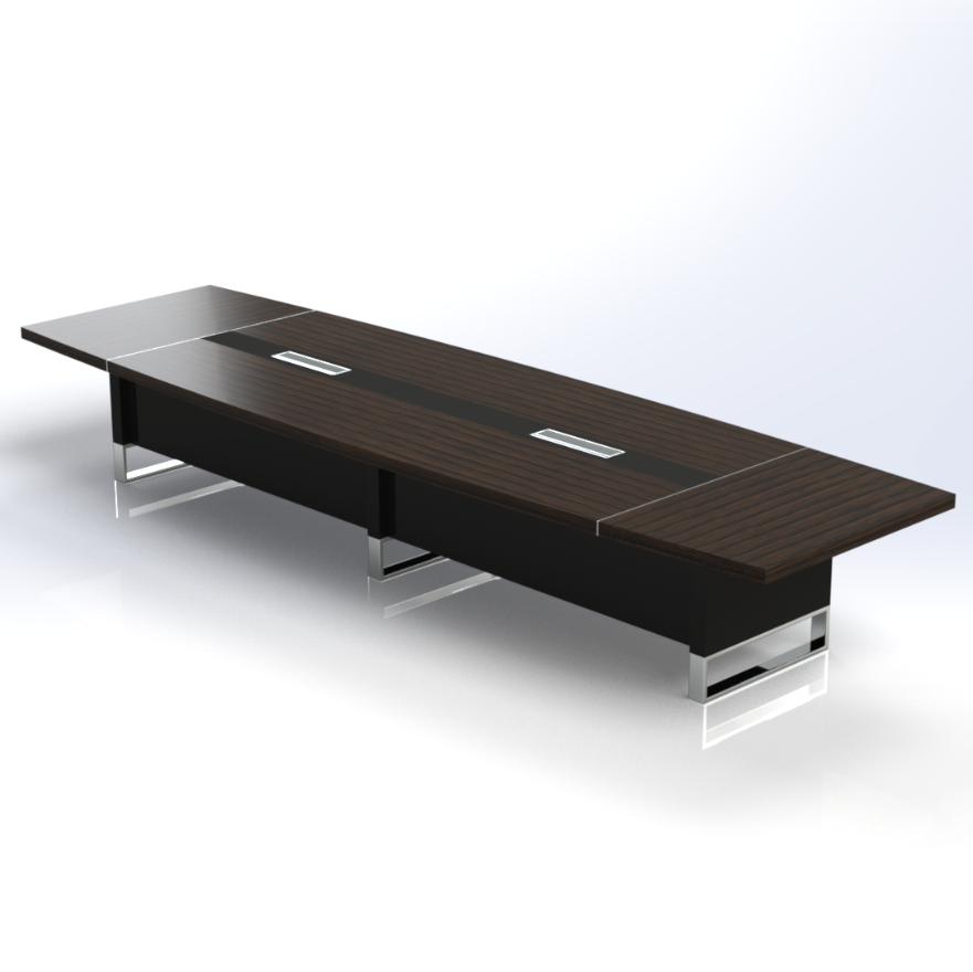 Linea Uno Curved Conference Table | BAFCO