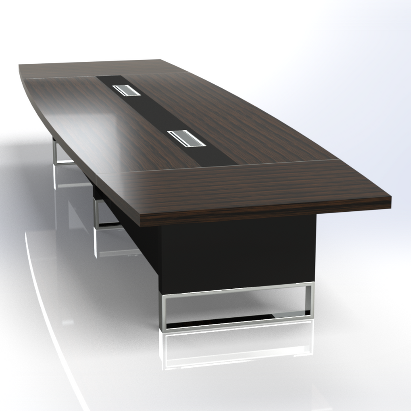 Linea Uno Curved Conference Table | BAFCO