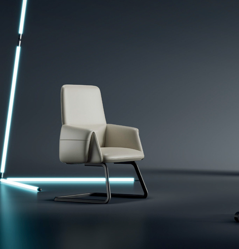 Yopo Visitor | Luxury Office Chair UAE | BAFCO