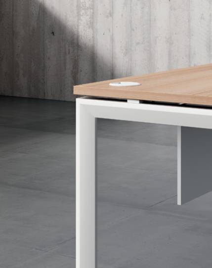 Cadi "U" L-Shaped Manager Table - Modern Office Furniture Scandinavian ...