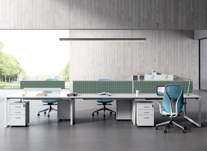 Cadi Workstation Collection | Sleek and Stable Office Furniture