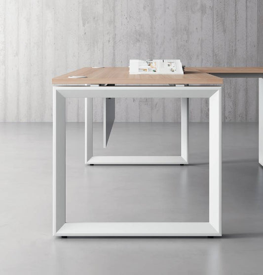 Cadi "O" L-Shaped Desk | BAFCO