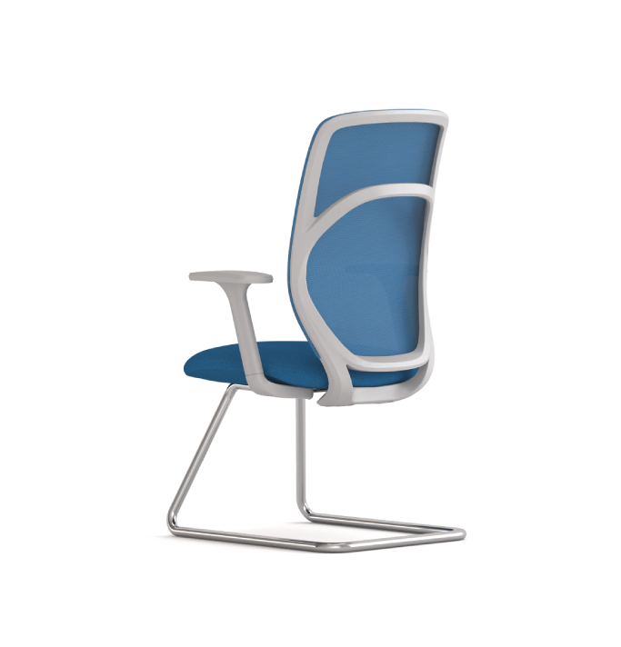 Chelsea Five Light Visitor Chair: Vibrant Support | BAFCO