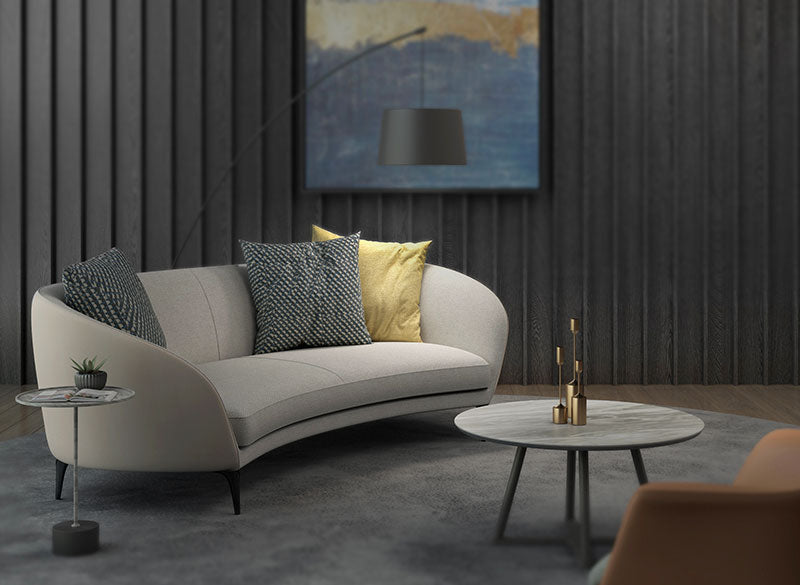 Bee CEO Sofa | Stylish Three-Seater with Soft Leather Cushions
