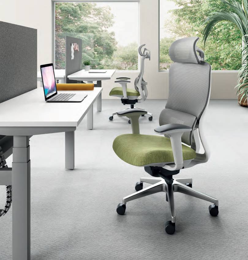 iTech Elite Sit & Stand Straight Desk (Clusters) | BAFCO