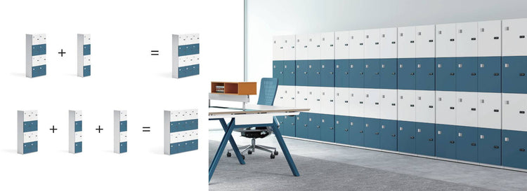 Universal Lockers (White Body)