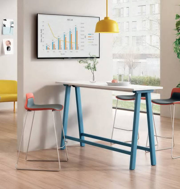 Magic Bar-Height Collaborative High Table | BAFCO