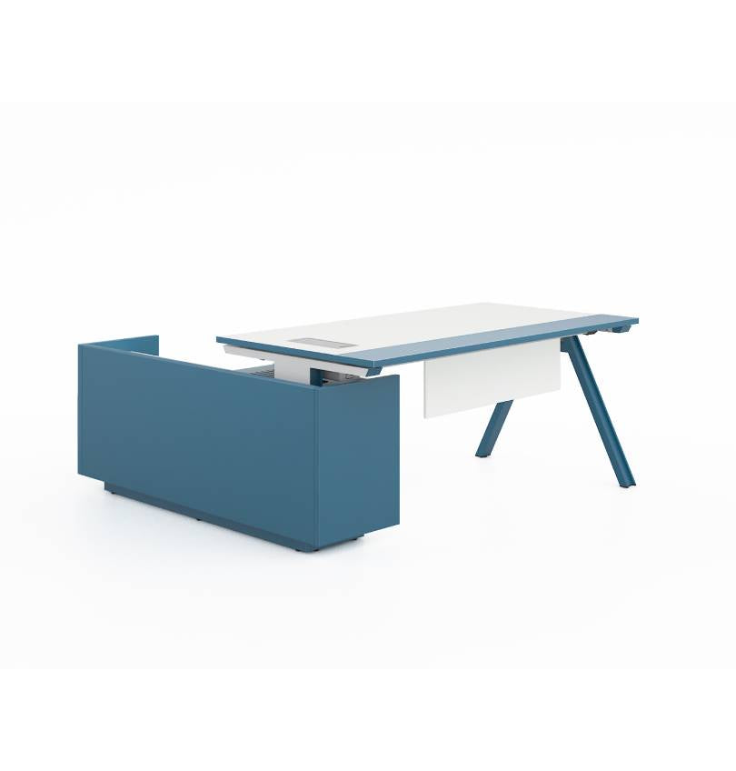 Magic Executive Desk With Credenza | BAFCO