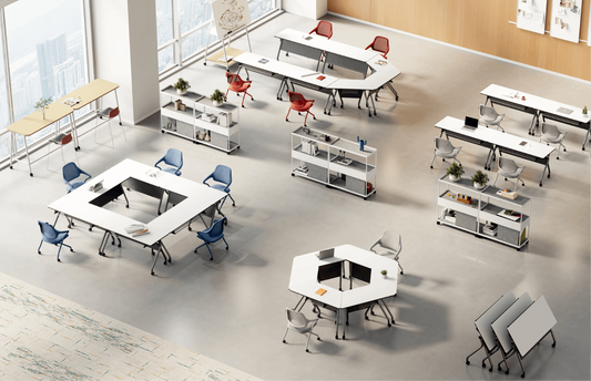 Matter Foldable Tables | Agile Training Room Furniture | BAFCO