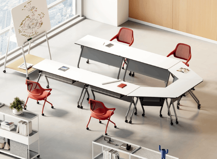 Matter Foldable Tables | Agile Training Room Furniture | BAFCO